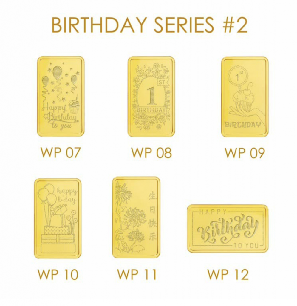 Custom Gold Bar – Birthday Series | Mirage Jewelry - Your Custom Jewelry